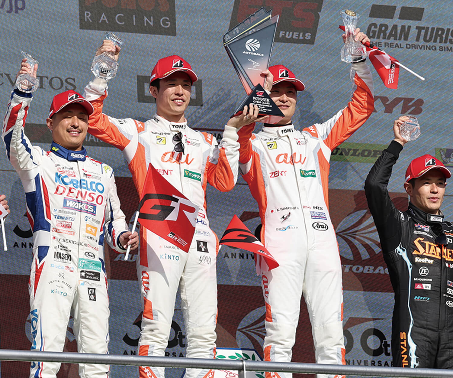 【モータースポーツスポンサー情報】圧巻の走りでSUPER GT2024開幕戦岡山優勝！GT500クラス 36号車 au TOM’S GR ...