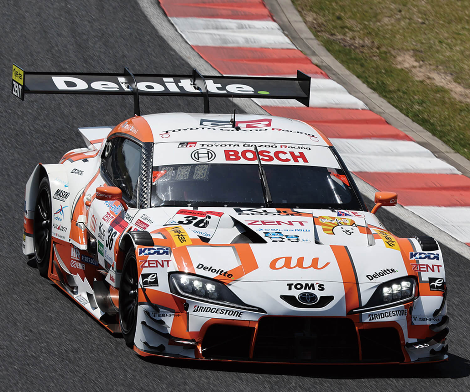 【モータースポーツスポンサー情報】圧巻の走りでSUPER GT2024開幕戦岡山優勝！GT500クラス 36号車 au TOM’S GR ...