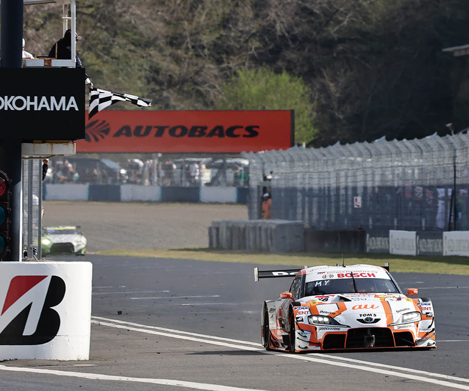 【モータースポーツスポンサー情報】圧巻の走りでSUPER GT2024開幕戦岡山優勝！GT500クラス 36号車 au TOM’S GR ...